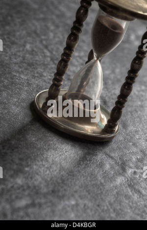 Old brass sand timer Stock Photo - Alamy