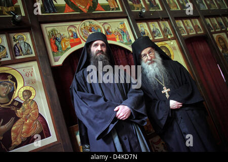 Abbot Basilius pictured at the orthodox monastery ?Skite des Heiligen ...
