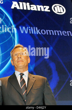 CEO of Allianz, Michael Diekmann, pictured at the insurance company?s ...