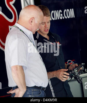 Norbert Vettel, father of German Formula One driver Sebastian Vettel of ...