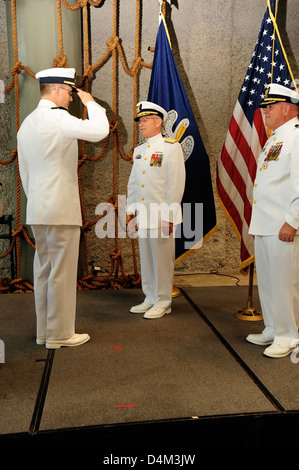 Change of Command Ceremony for the Coast Guard Air Station Clearwater ...