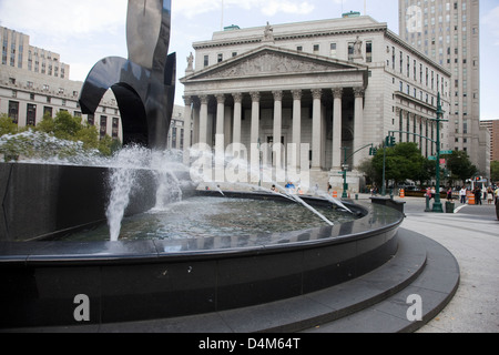 The Thurgood Marshall United States Courthouse at 40 Centre Street on ...