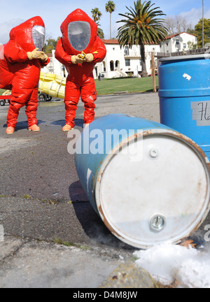 Coast Guard Pacific Strike team member Petty Officer 2nd Class C.J ...