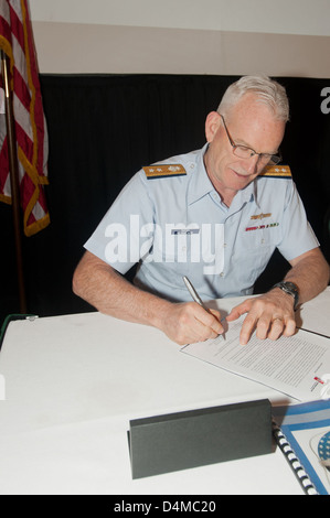 US Navy U.S. Navy Rear Adm. Thomas J. Kilcline, Jr., center, Polish ...