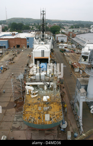 The Coast Guard Cutter Tampa, a medium endurance cutter, is seen at ...