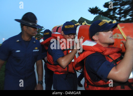 Life raft drills are essential safety exercises that train Coast Guard ...