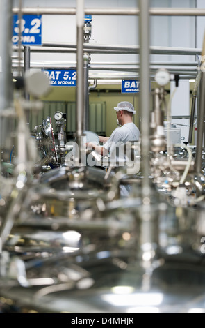 Poznan, Poland, production hall of Beiersdorf Manufacturing Poznan Sp ...
