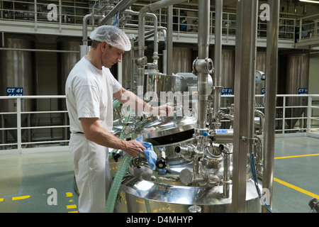 Poznan, Poland, production hall of Beiersdorf Manufacturing Poznan Sp ...