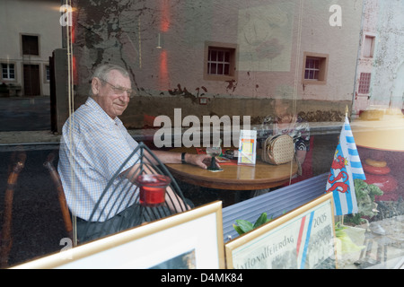 Schengen, Luxembourg or, guests in a Schengen Cafe Stock Photo - Alamy