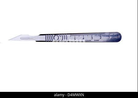 sharp blade of the scalpel Stock Photo - Alamy