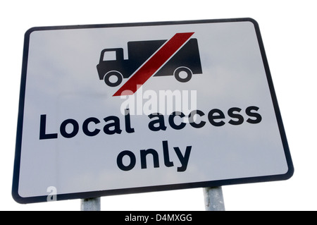 Road sign no entry Lorry Lorries Truck Trucks GPS Sat nav Satellite ...