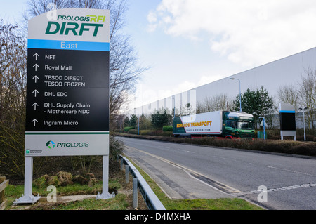 Tesco Warehouse at DIRFT, Daventry Stock Photo - Alamy