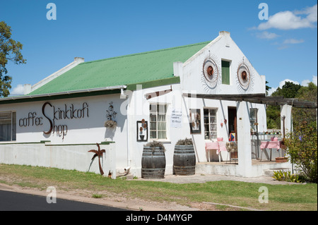 Albertinia, Western Cape, South Africa. Dec 2019. Main street in this ...