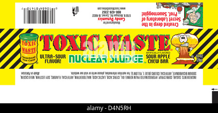 Candy Dynamics has recalled Toxic Waste© Short Circuits bubble gum due ...