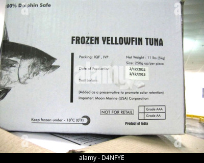 A recall has been issued for tuna products contaminated with Salmonella ...