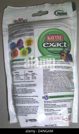 Kaytee Pet Health has recalled its Baby Macaw hand-feeding formula due ...