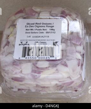 Gills Onions has recalled diced red onions after potential ...