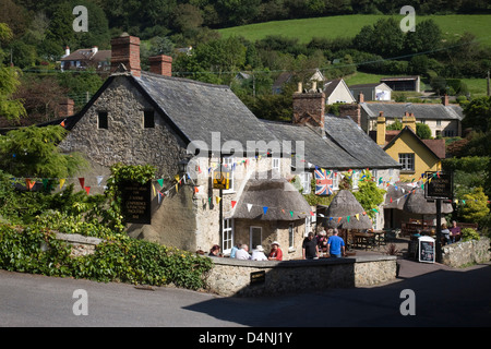 The Masons Arms Inn, Branscombe, Devon, England, UK Stock Photo - Alamy