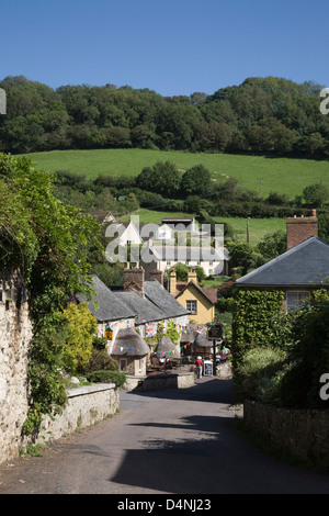 Branscombe Village Devon England UK Stock Photo - Alamy
