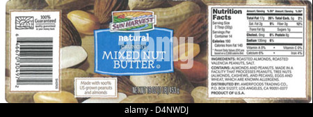 Sunland Inc. has recalled a range of flavored butters, spreads, and ...