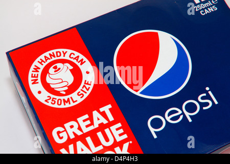 New 250ml Pepsi multi pack can Stock Photo - Alamy