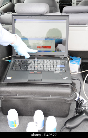 Portable screening devices used at border crossings are designed to ...