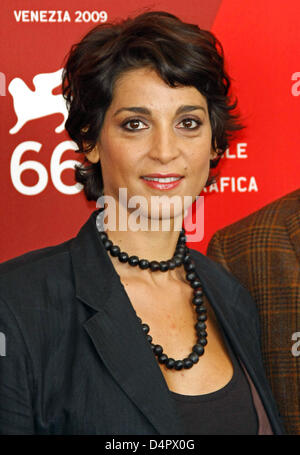 Italian actress Donatella Finocchiaro in the movie Angela, 1990s Stock ...