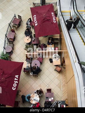 Costa coffee shop Grand Arcade Shopping Centre Cambridge City ...