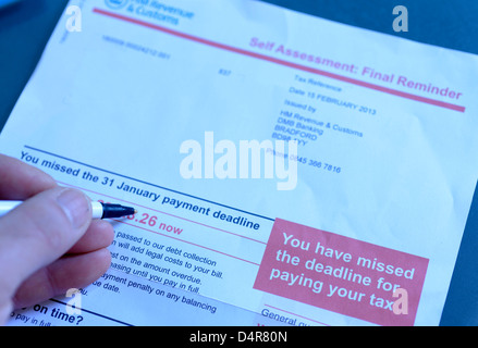 HM REVENUE AND CUSTOMS LETTER HEAD WITH BRITISH MONEY RE HMRC TAX TAXES ...