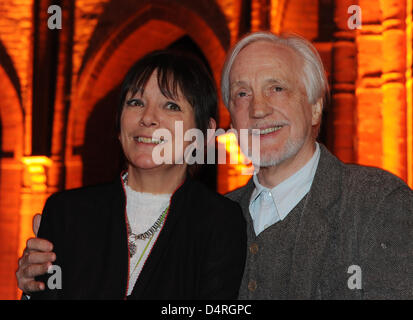 British actor Edward Petherbridge and his wife actress Emily Richard ...