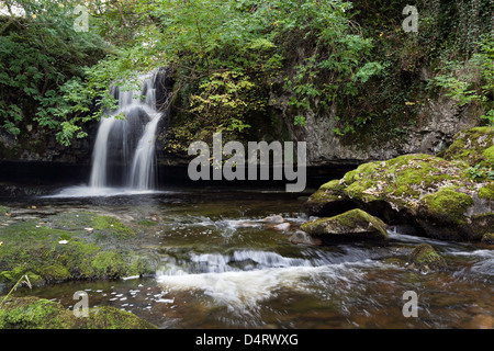 Lockingarth Falls on Garstack Beck in Deepdale in the Yorkshire Dales ...