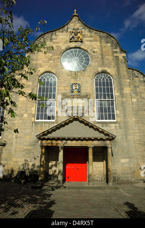 The Canongate church on the Royal Mile, Edinburgh City, Scotland, UK ...