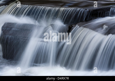 Taf Fechan Waterfall Neuadd Reservoir Brecon Beacons Stock Photo ...
