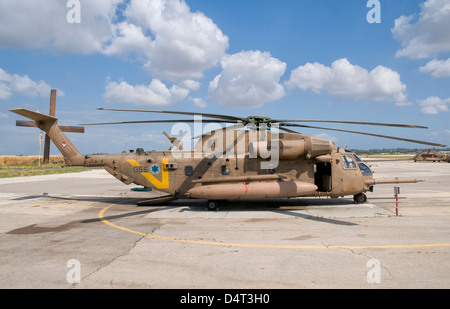 Tel Nof Air Base, Israel, satellite image. This airbase, located south ...