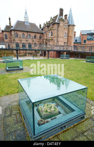 Priory Gardens site of the original Cathedral With the Blue Coat School ...