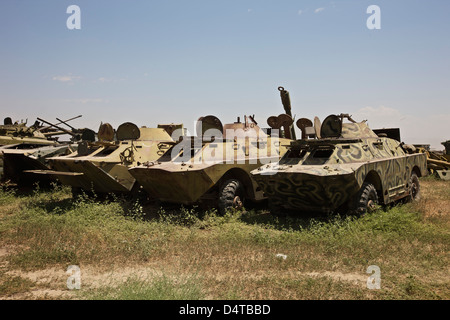 combat reconnaissance patrol car BRDM-2 in motion Stock Photo - Alamy