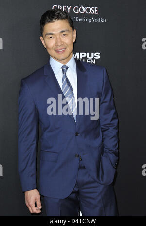 Rick Yune attending the premiere of "Olympus Has Fallen" in Los Angeles ...