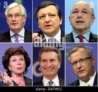 New French Prime Minister Michel Barnier during the handover ceremony ...