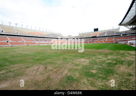 The Peter Mokaba Stadium pictured in Polokwane, South Africa, 11 ...