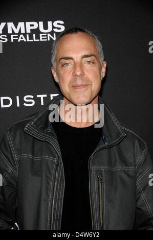 Titus Welliver, Eamonn Welliver at arrivals for OLYMPUS HAS FALLEN ...