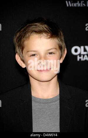 Finley Jacobsen at arrivals for OLYMPUS HAS FALLEN Premiere, Cinerama ...