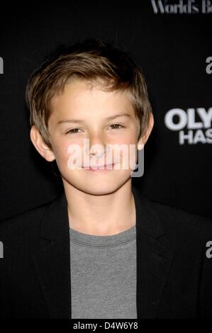 Finley Jacobsen at arrivals for OLYMPUS HAS FALLEN Premiere, Cinerama ...