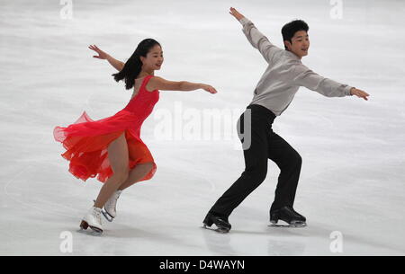 Maia Shibutani and Alex Shibutani, of the U.S. perform during the ice ...