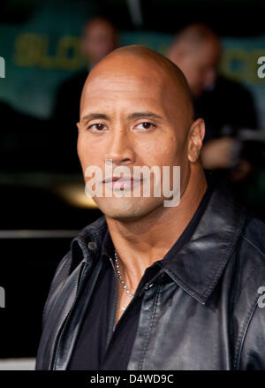 Dwayne Johnson. 22 November 2010, Hollywood, CA. Faster Premiere held ...
