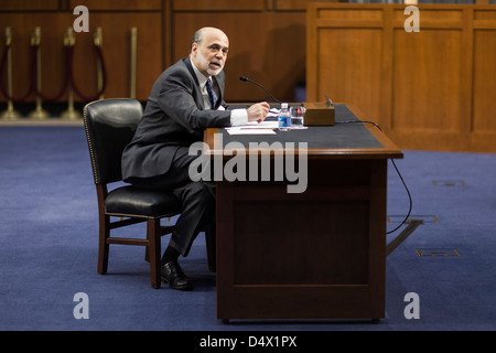 Federal Reserve Chairman Benjamin Bernanke Stock Photo - Alamy