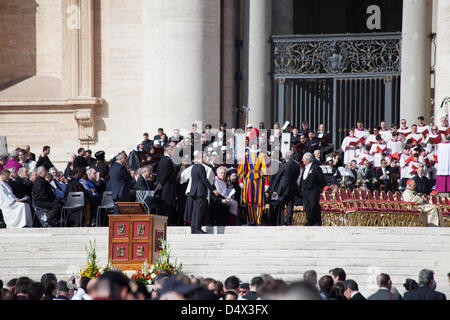 Vatican, Italy. 19th March 2013. Pope Francis inauguration mas Credit ...