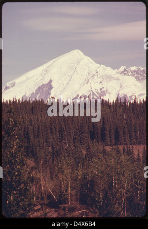 Mount Drum, a dormant volcano with an elevation of 12,002 feet ...