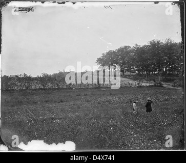 This image from the Battle of Gettysburg shows an artillery caisson and ...