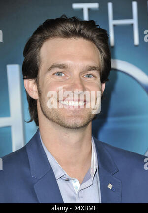 Lee Hardee attending the premiere of "The Host" in Hollywood ...