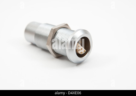 Vacuum Ceramic seal electrical feedthroughs lemo Stock Photo - Alamy